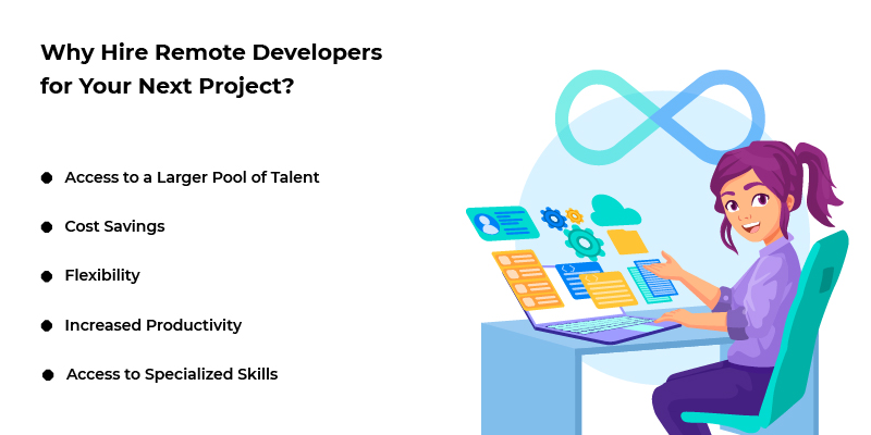Way To Hire Remote Developers For Your Project | Hyperlink InfoSystem